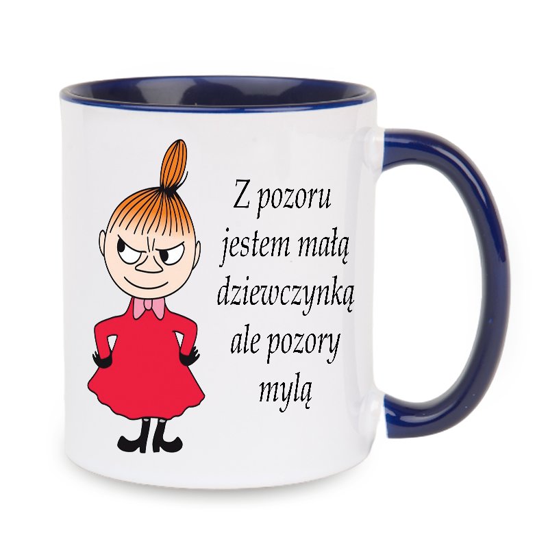 Kubek z nadrukiem Mała Mi, Muminki, Śmieszne, BCGR-MI-028 - Inna marka | Sklep EMPIK.COM