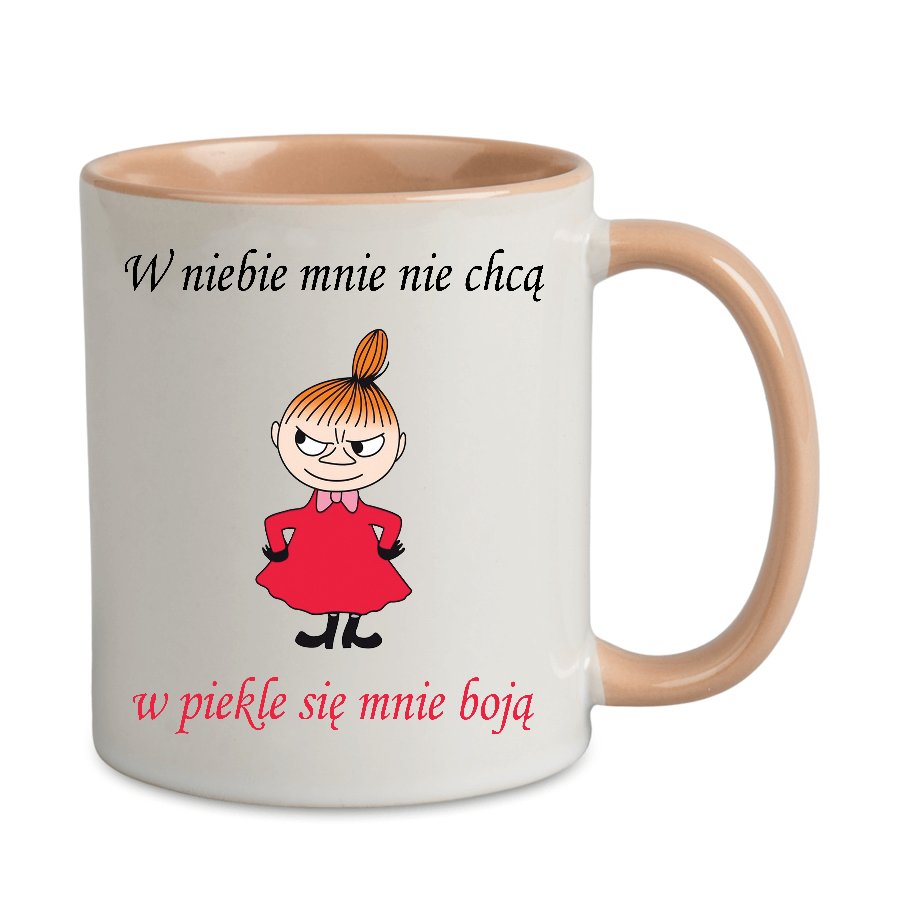Kubek z nadrukiem Mała Mi, Muminki, Śmieszne, BCJB-MI-030 - Inna marka | Sklep EMPIK.COM