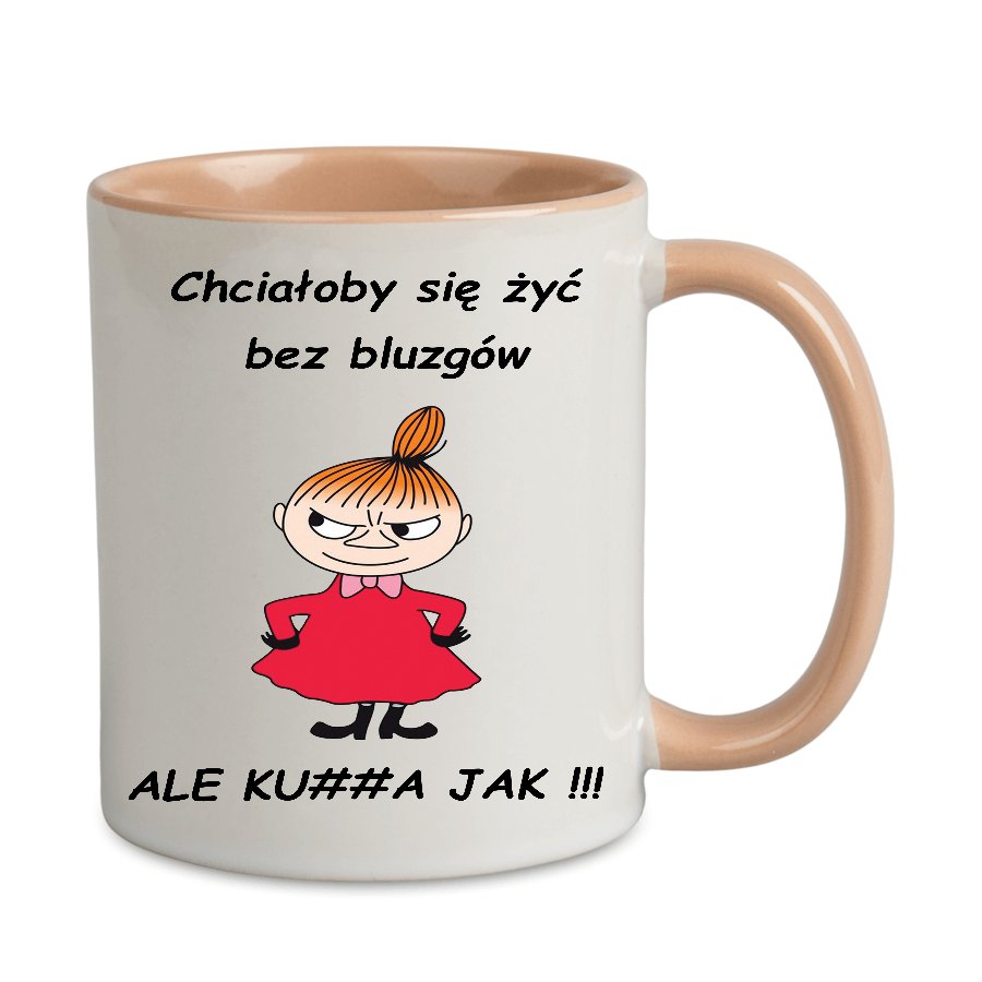 Kubek z nadrukiem Mała Mi, Muminki, Śmieszne, BCJB-MI-049 - Inna marka | Sklep EMPIK.COM