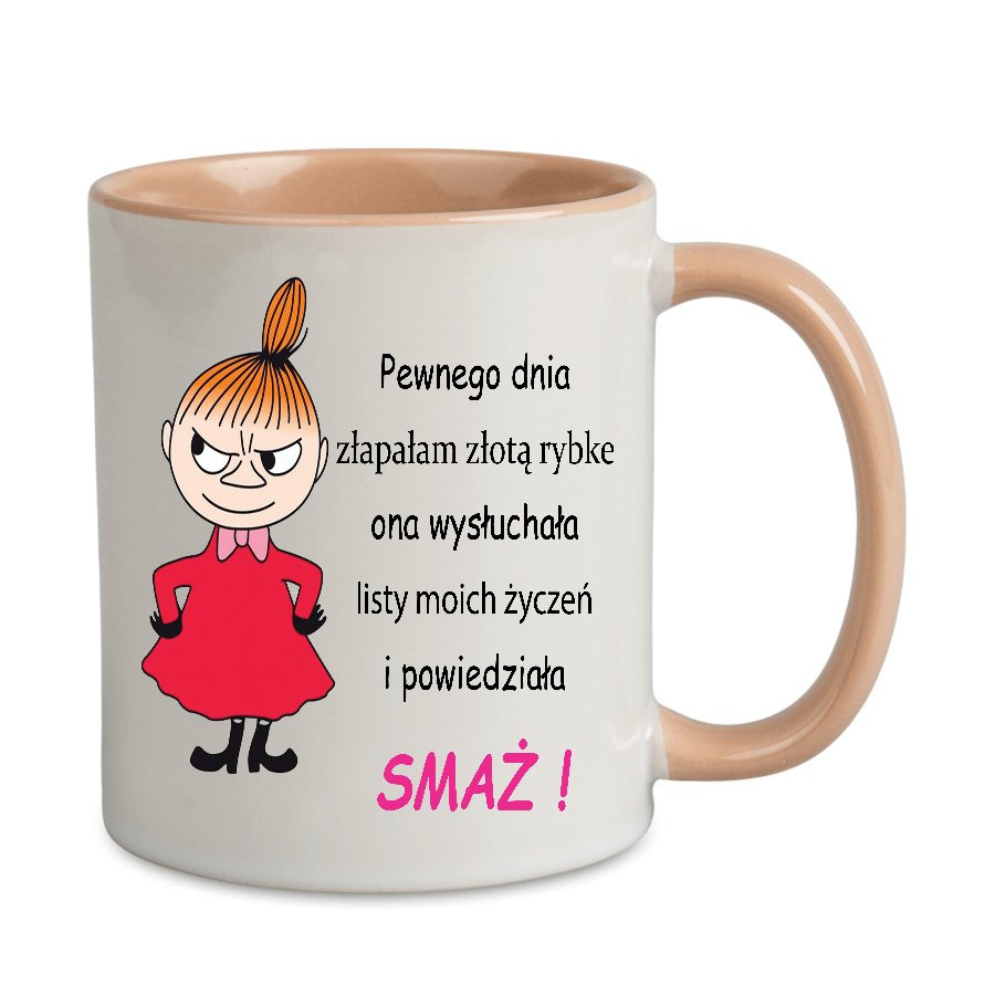 Kubek z nadrukiem Mała Mi, Muminki, Śmieszne, BCJB-MI-067 - Inna marka | Sklep EMPIK.COM