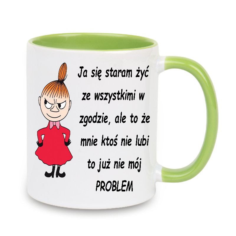 Kubek z nadrukiem Mała Mi, Muminki, Śmieszne, BCJZ-MI-043 - Inna marka | Sklep EMPIK.COM