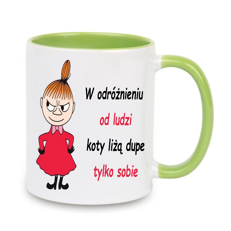 Kubek z nadrukiem Mała Mi, Muminki, Śmieszne, BCJZ-MI-046 - Inna marka | Sklep EMPIK.COM