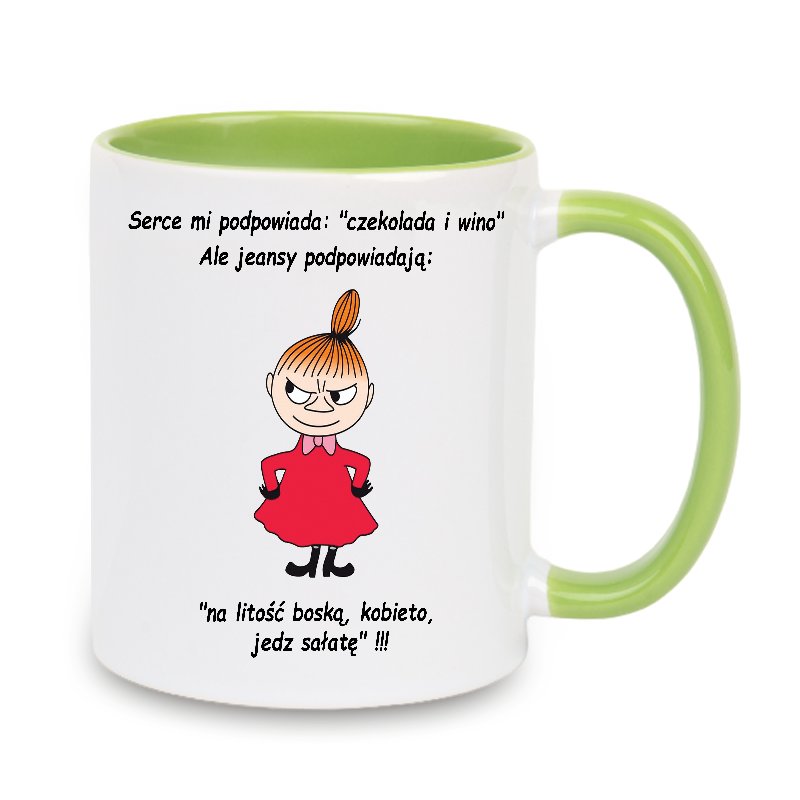 Kubek z nadrukiem Mała Mi, Muminki, Śmieszne, BCJZ-MI-074 - Inna marka | Sklep EMPIK.COM