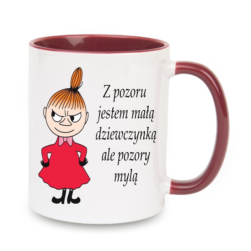 Kubek z nadrukiem Mała Mi, Muminki, Śmieszne, BCKA-MI-028 - Inna marka | Sklep EMPIK.COM