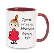 Kubek z nadrukiem Mała Mi, Muminki, Śmieszne, BCKA-MI-028 - Inna marka ...