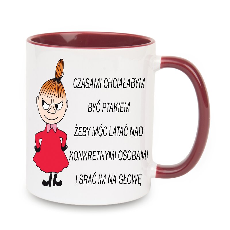 Kubek z nadrukiem Mała Mi, Muminki, Śmieszne, BCKA-MI-031 - Inna marka | Sklep EMPIK.COM