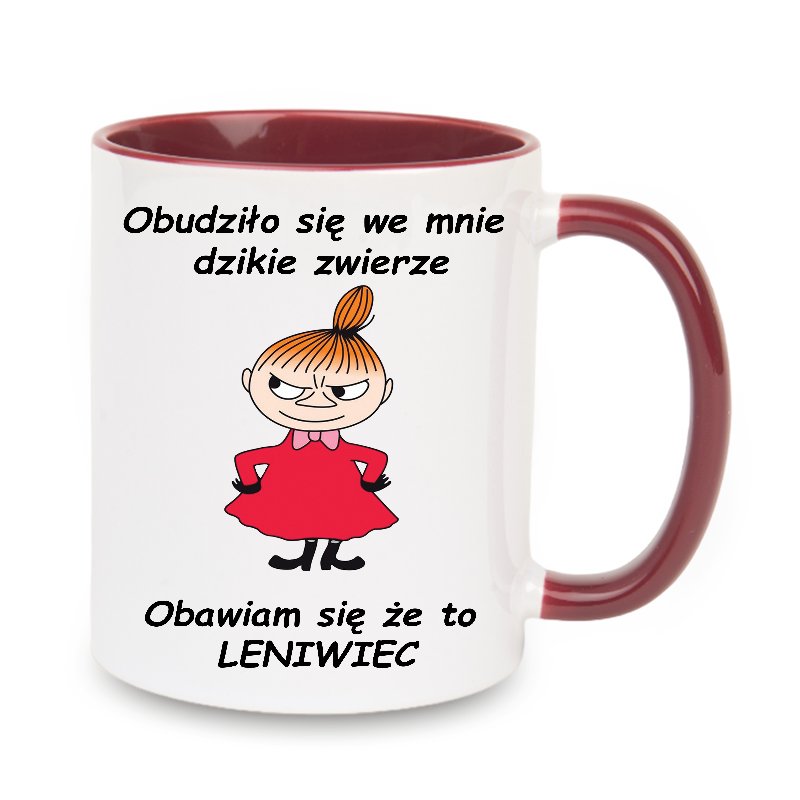 Kubek z nadrukiem Mała Mi, Muminki, Śmieszne, BCKA-MI-040 - Inna marka ...