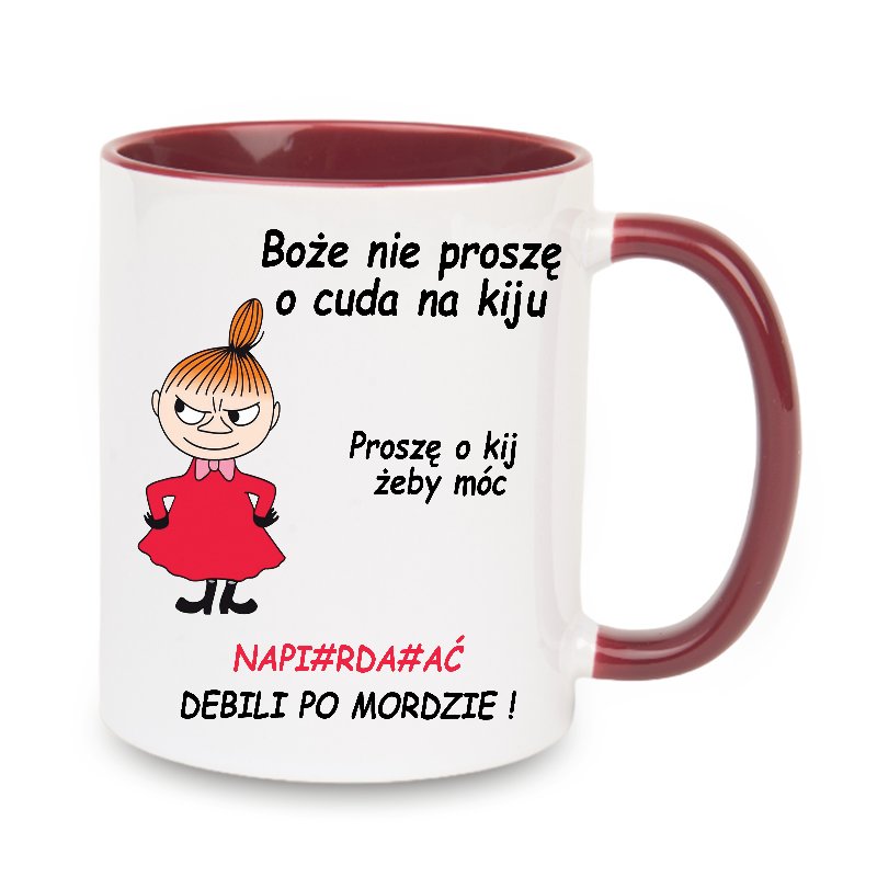 Kubek z nadrukiem Mała Mi, Muminki, Śmieszne, BCKA-MI-058 - Inna marka | Sklep EMPIK.COM