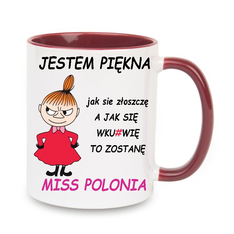 Kubek z nadrukiem Mała Mi, Muminki, Śmieszne, BCKA-MI-062 - Inna marka | Sklep EMPIK.COM