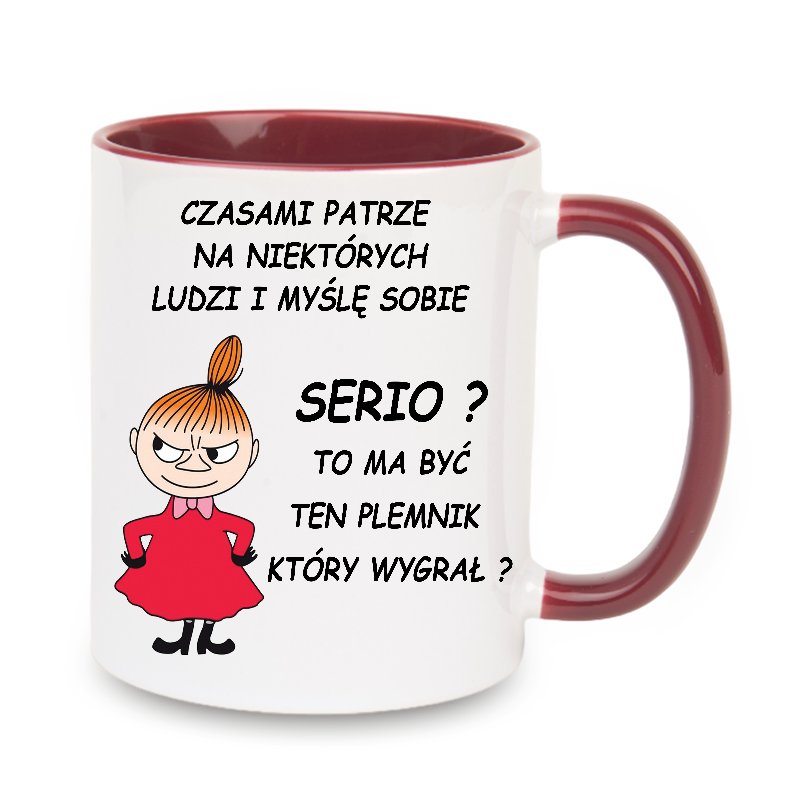 Kubek z nadrukiem Mała Mi, Muminki, Śmieszne, BCKA-MI-064 - Inna marka | Sklep EMPIK.COM