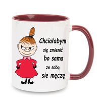 Kubek z nadrukiem Mała Mi, Muminki, Śmieszne, BCKA-MI-065 - Inna marka ...