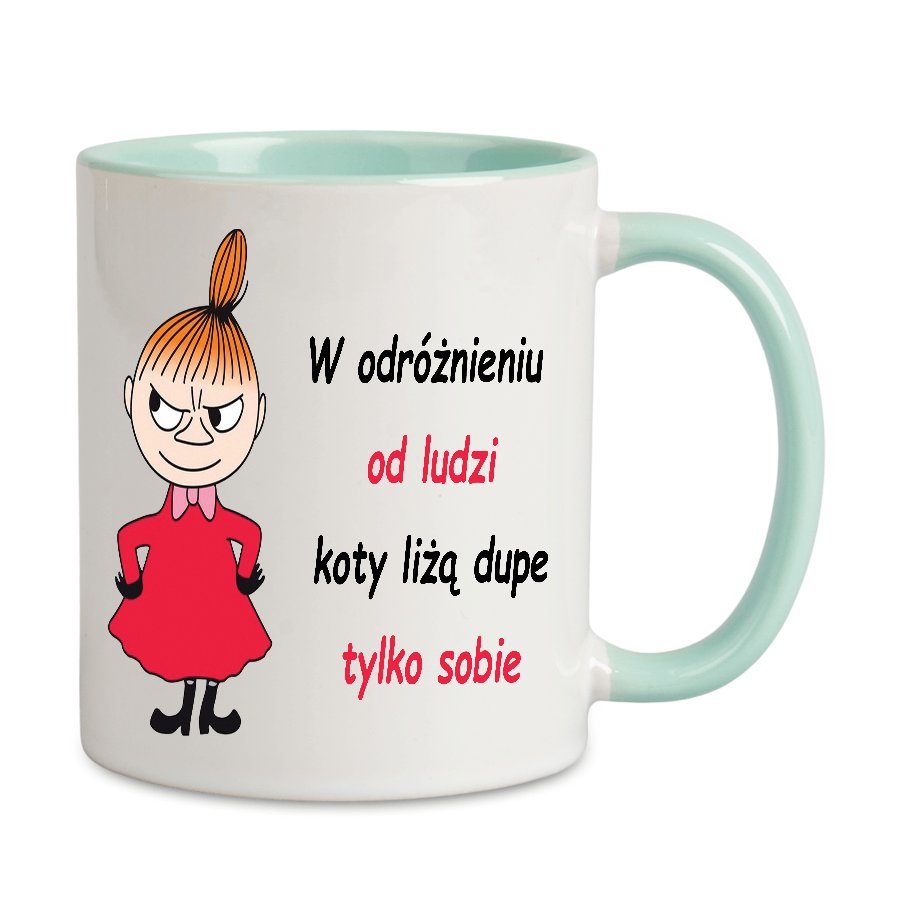 Kubek z nadrukiem Mała Mi, Muminki, Śmieszne, BCMZ-MI-046 - Inna marka | Sklep EMPIK.COM