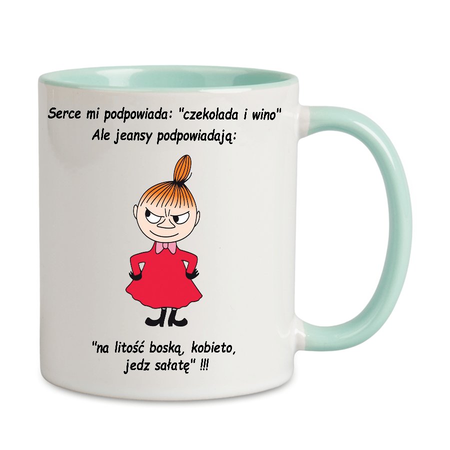 Kubek z nadrukiem Mała Mi, Muminki, Śmieszne, BCMZ-MI-074 - Inna marka | Sklep EMPIK.COM