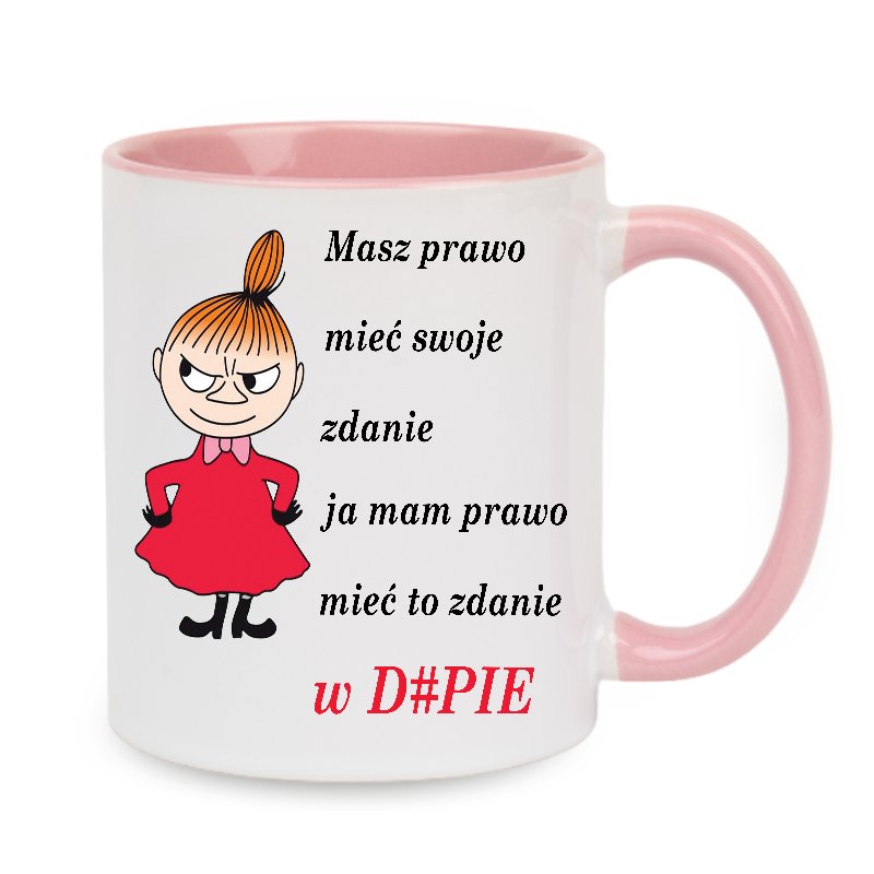 Kubek z nadrukiem Mała Mi, Muminki, Śmieszne, BCR-MI-023 - Inna marka | Sklep EMPIK.COM