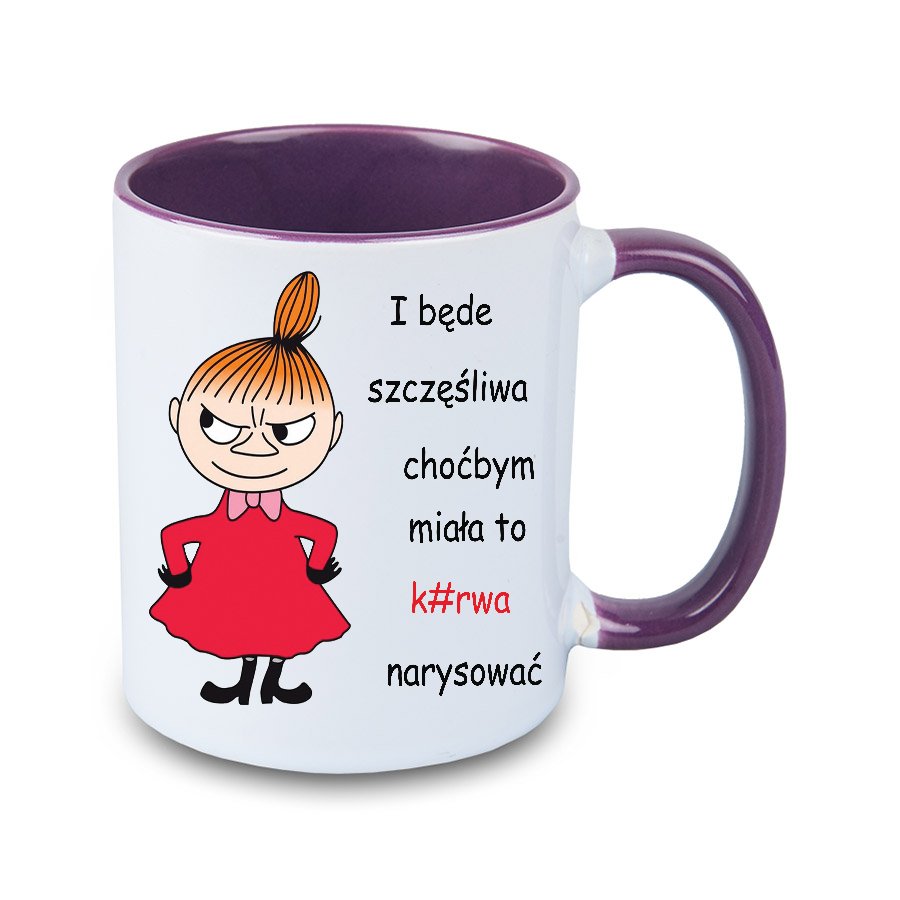 Kubek z nadrukiem Mała Mi, Muminki, Śmieszne, BCŚ-MI-002 - Inna marka | Sklep EMPIK.COM