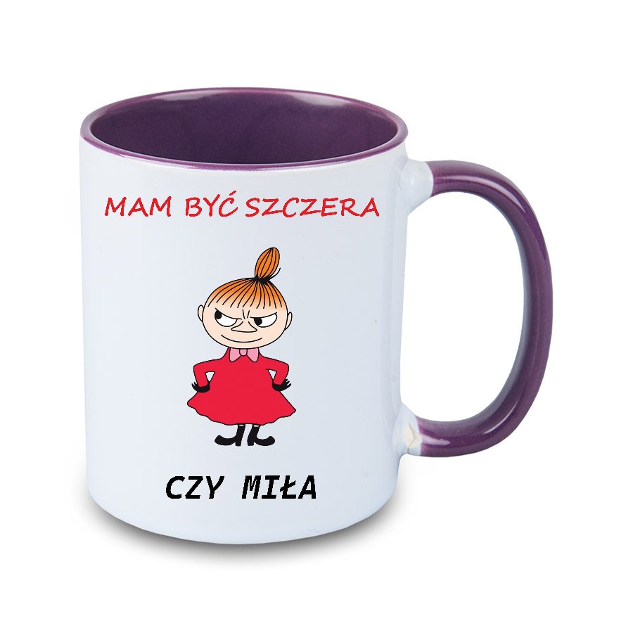Kubek z nadrukiem Mała Mi, Muminki, Śmieszne, BCŚ-MI-006 - Inna marka | Sklep EMPIK.COM