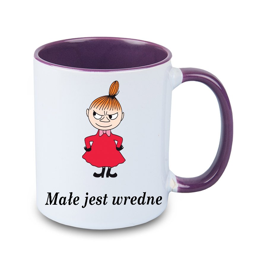 Kubek z nadrukiem Mała Mi, Muminki, Śmieszne, BCŚ-MI-025 - Inna marka | Sklep EMPIK.COM