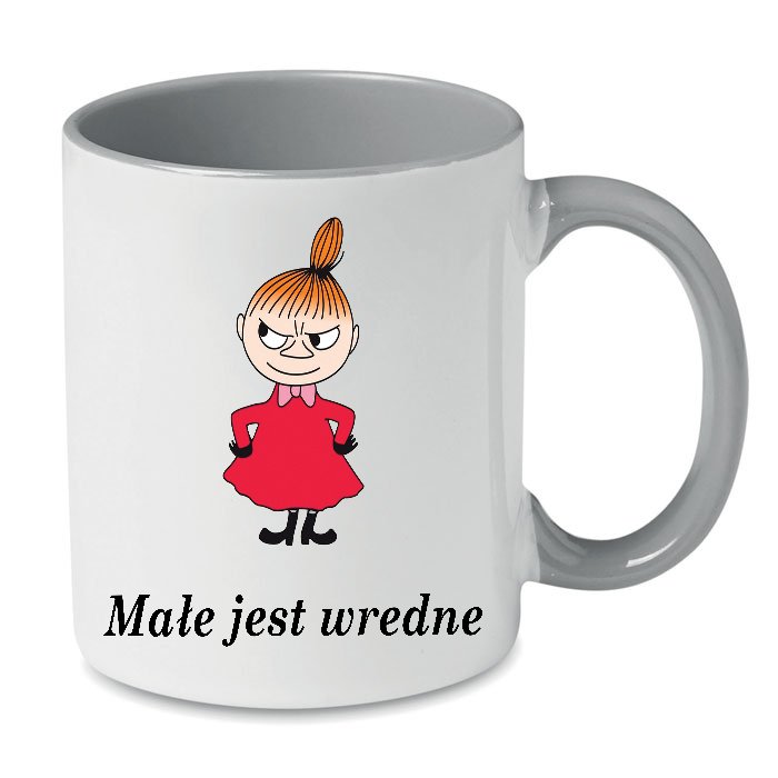 Kubek z nadrukiem Mała Mi, Muminki, Śmieszne, BCSZ-MI-025 - Inna marka | Sklep EMPIK.COM