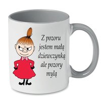 Kubek z nadrukiem Mała Mi, Muminki, Śmieszne, BCSZ-MI-028 - Inna marka | Sklep EMPIK.COM