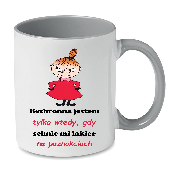 Kubek z nadrukiem Mała Mi, Muminki, Śmieszne, BCSZ-MI-034 - Inna marka | Sklep EMPIK.COM