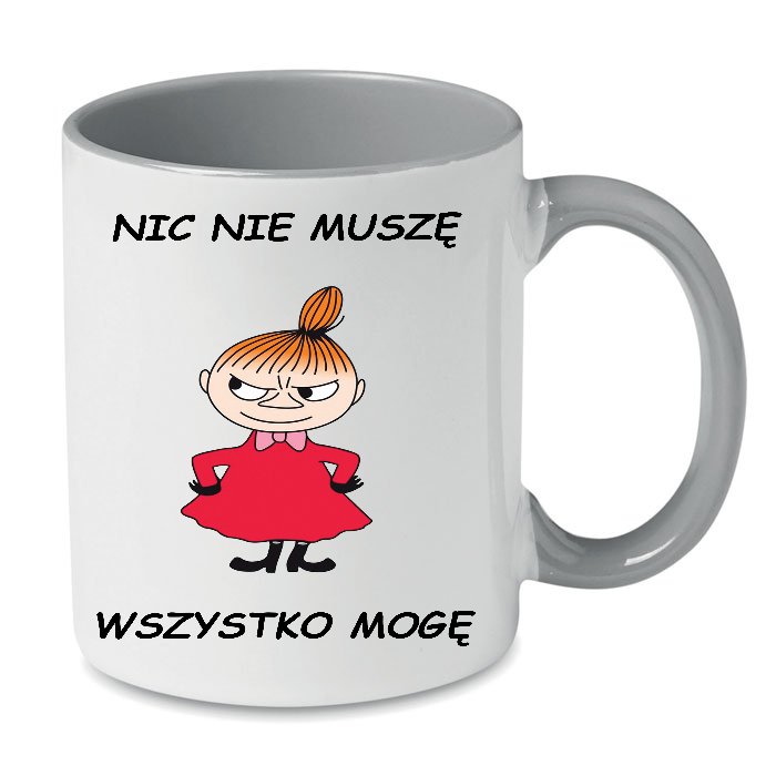Kubek z nadrukiem Mała Mi, Muminki, Śmieszne, BCSZ-MI-050 - Inna marka | Sklep EMPIK.COM