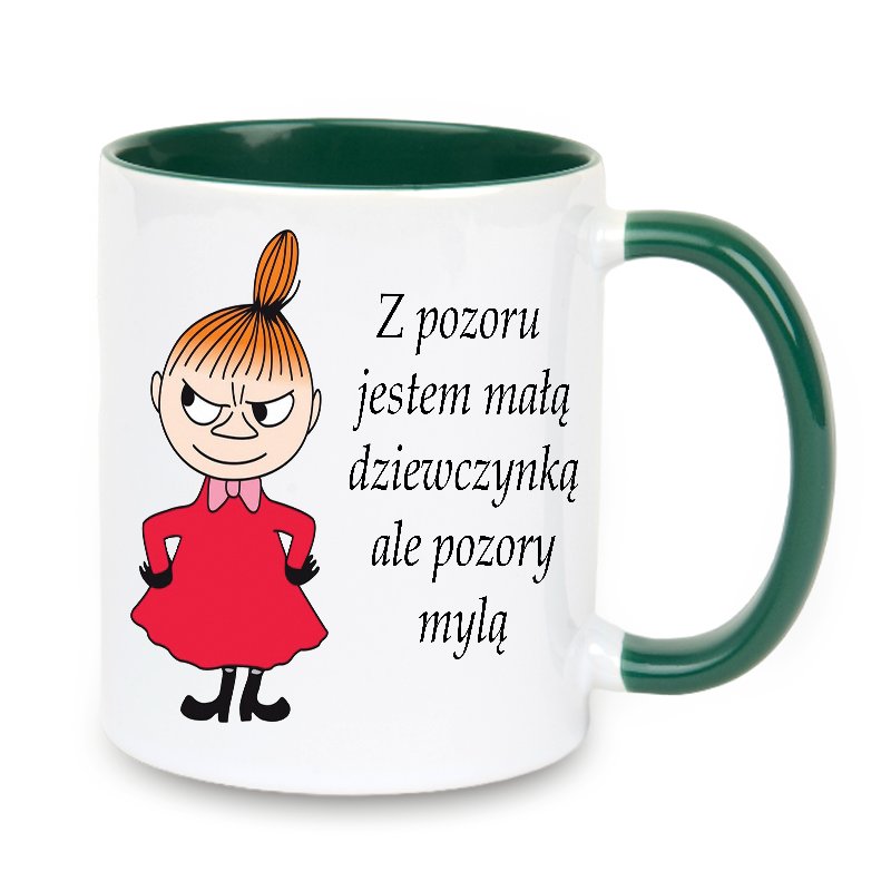 Kubek z nadrukiem Mała Mi, Muminki, Śmieszne, BCZ-MI-028 - Inna marka | Sklep EMPIK.COM