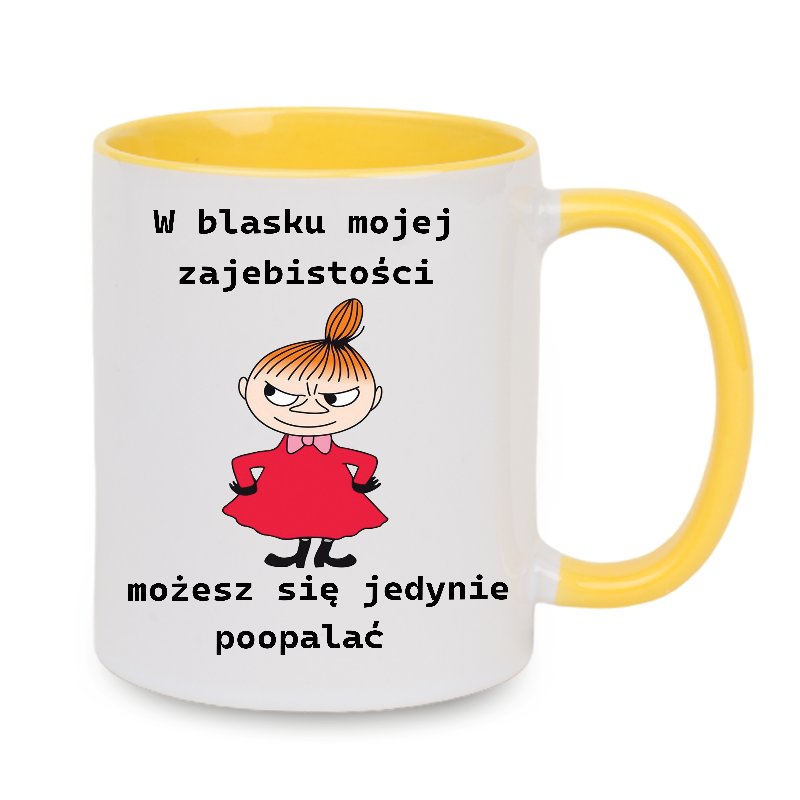 Kubek z nadrukiem Mała Mi, Muminki, Śmieszne, BCŻÓ-MI-013 - Inna marka | Sklep EMPIK.COM