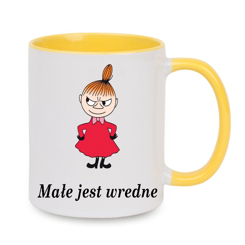 Kubek z nadrukiem Mała Mi, Muminki, Śmieszne, BCŻÓ-MI-025 - Inna marka | Sklep EMPIK.COM