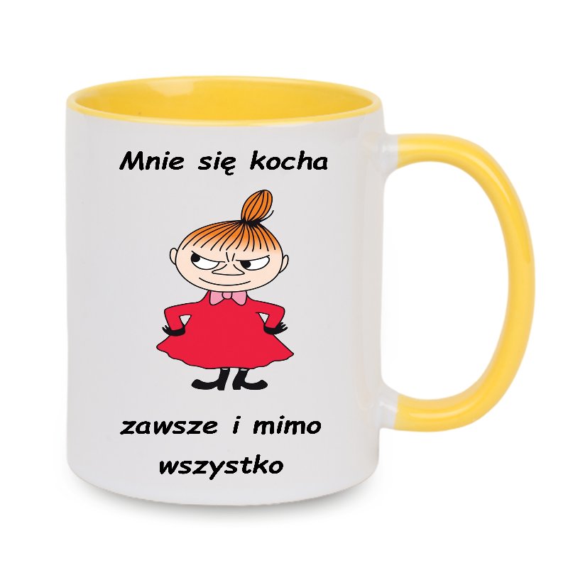 Kubek z nadrukiem Mała Mi, Muminki, Śmieszne, BCŻÓ-MI-052 - Inna marka | Sklep EMPIK.COM