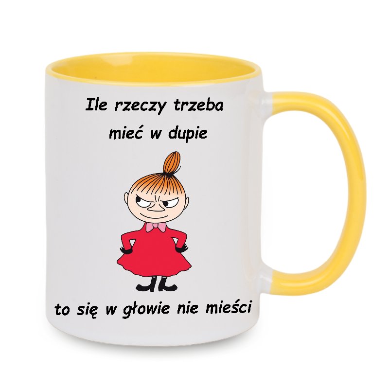 Kubek z nadrukiem Mała Mi, Muminki, Śmieszne, BCŻÓ-MI-054 - Inna marka | Sklep EMPIK.COM