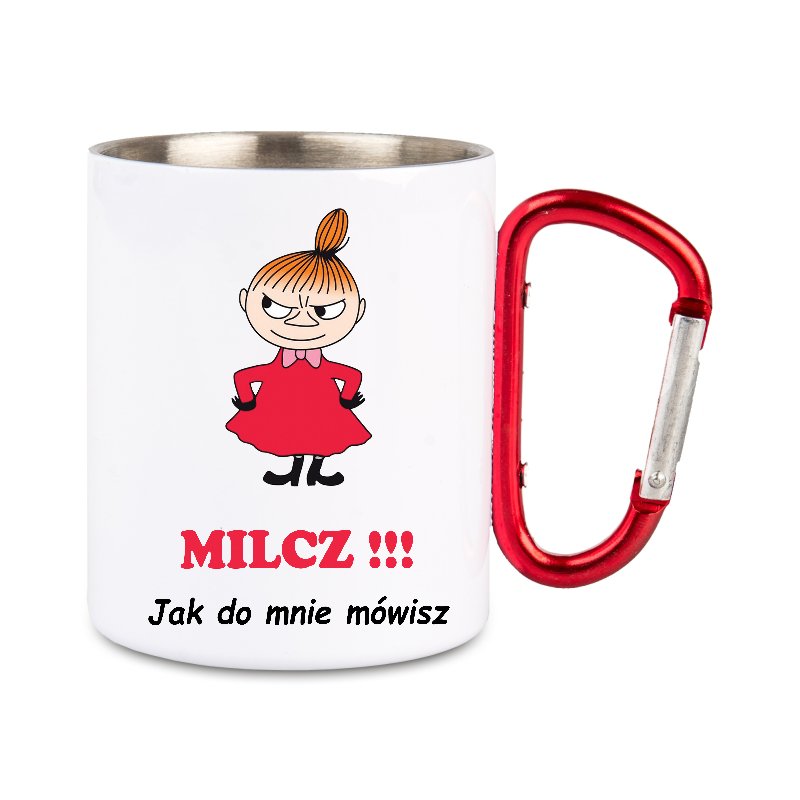 Kubek z nadrukiem Mała Mi, Muminki, Śmieszne, MBI-MI-045 - D-G | Sklep EMPIK.COM