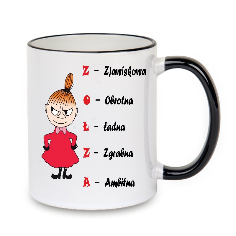 Kubek z nadrukiem Mała Mi, Muminki, Śmieszne, Zabawny tekst BUC-MI-014 - Inna marka | Sklep ...