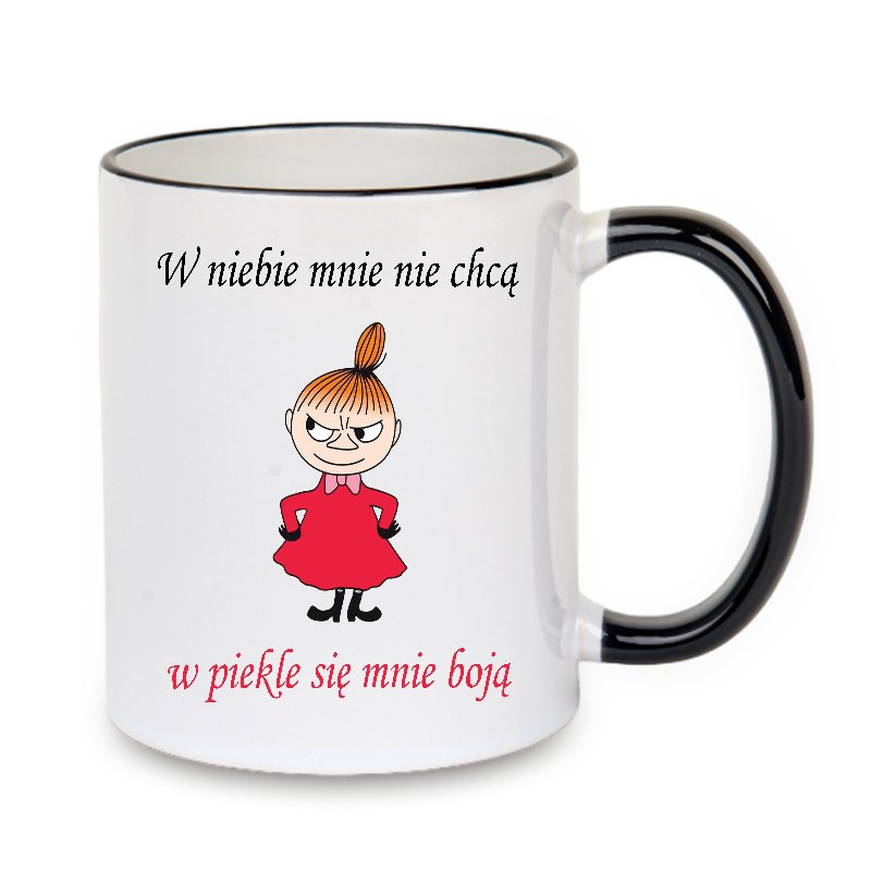 Kubek z nadrukiem Mała Mi, Muminki, Śmieszne, Zabawny tekst BUC-MI-030 - Inna marka | Sklep ...