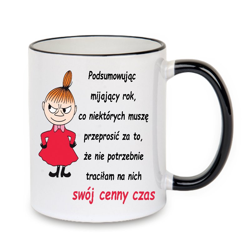 Kubek z nadrukiem Mała Mi, Muminki, Śmieszne, Zabawny tekst BUC-MI-069 - Inna marka | Sklep ...