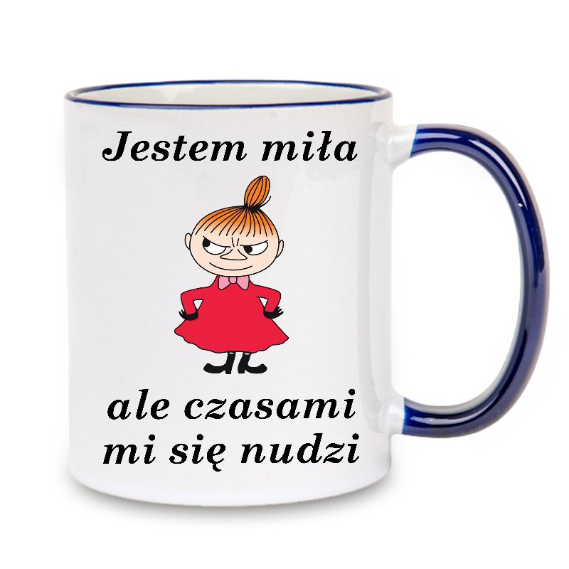 Kubek z nadrukiem Mała Mi, Muminki, Śmieszne, Zabawny tekst BUG-MI-026 - Inna marka | Sklep ...