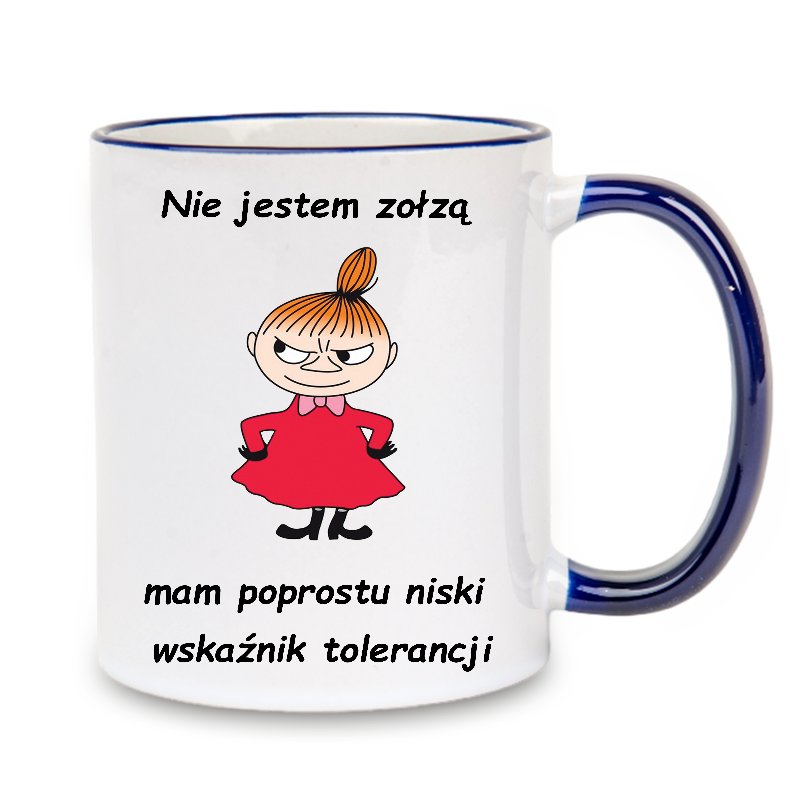 Kubek z nadrukiem Mała Mi, Muminki, Śmieszne, Zabawny tekst BUG-MI-051 - Inna marka | Sklep ...