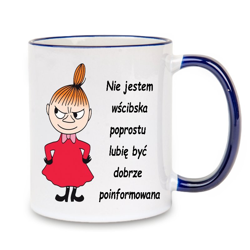 Kubek z nadrukiem Mała Mi, Muminki, Śmieszne, Zabawny tekst BUG-MI-061 - Inna marka | Sklep ...