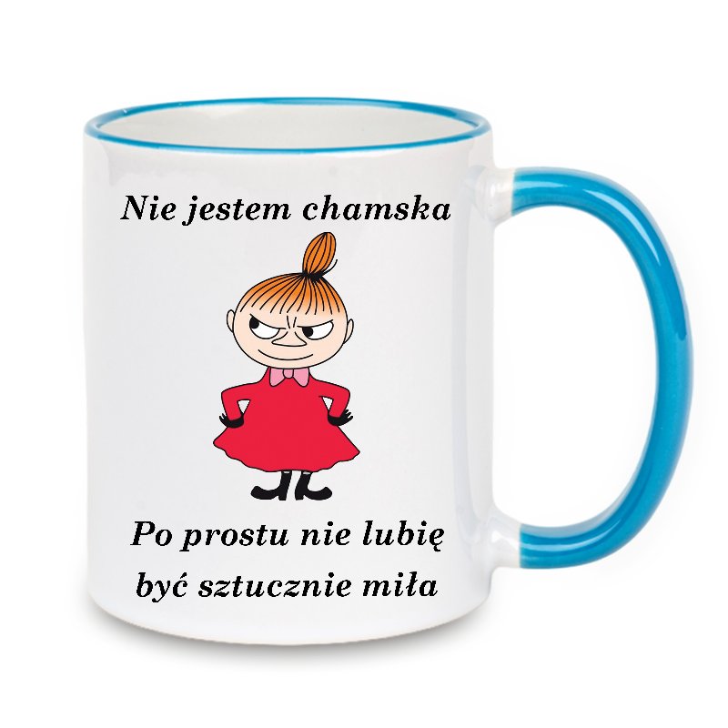 Kubek z nadrukiem Mała Mi, Muminki, Śmieszne, Zabawny tekst BUJN-MI-021 - Inna marka | Sklep ...