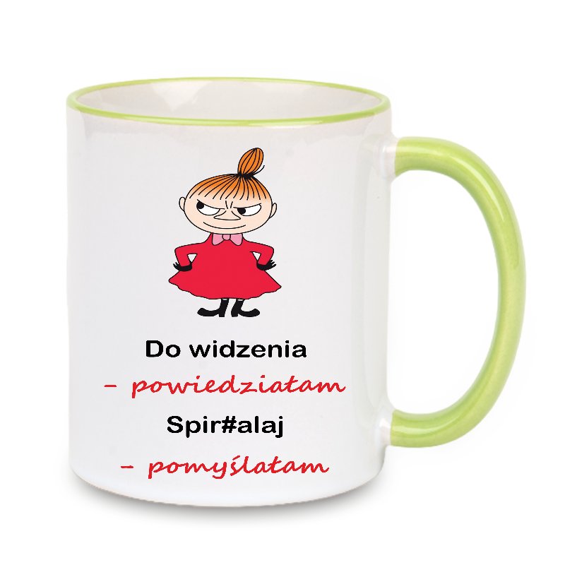 Kubek z nadrukiem Mała Mi, Muminki, Śmieszne, Zabawny tekst BUJZ-MI-005 - Inna marka | Sklep ...