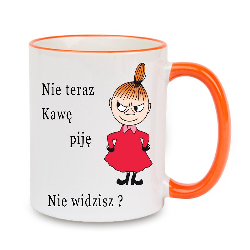 Kubek z nadrukiem Mała Mi, Muminki, Śmieszne, Zabawny tekst BUP-MI-077 - Inna marka | Sklep ...