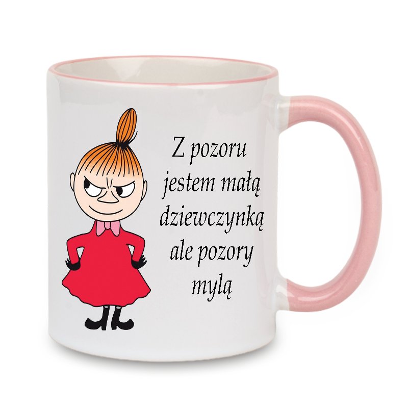 Kubek z nadrukiem Mała Mi, Muminki, Śmieszne, Zabawny tekst BUR-MI-028 - Inna marka | Sklep ...