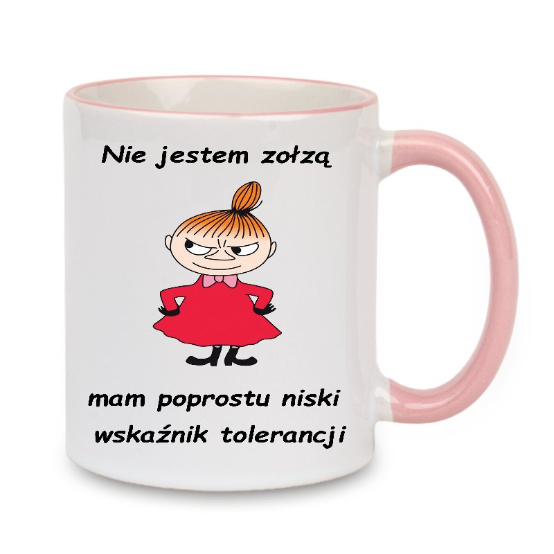 Kubek z nadrukiem Mała Mi, Muminki, Śmieszne, Zabawny tekst BUR-MI-051 - Inna marka | Sklep ...