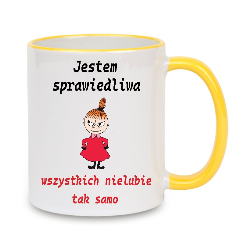 Kubek z nadrukiem Mała Mi, Muminki, Śmieszne, Zabawny tekst BUŻ-MI-007 - Inna marka | Sklep ...