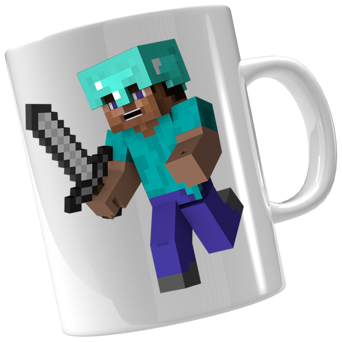 KUBEK Z NADRUKIEM MINECRAFT Z IMIENIEM PREZENT - Inna marka | Sklep ...