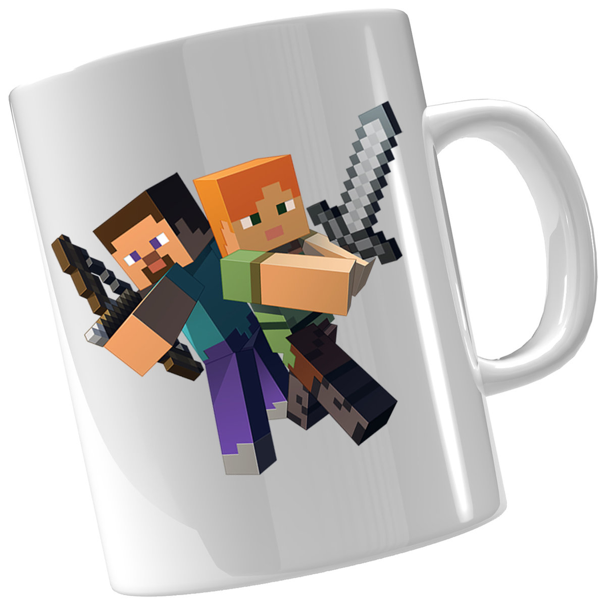 KUBEK Z NADRUKIEM MINECRAFT Z IMIENIEM PREZENT - Inna marka | Sklep ...