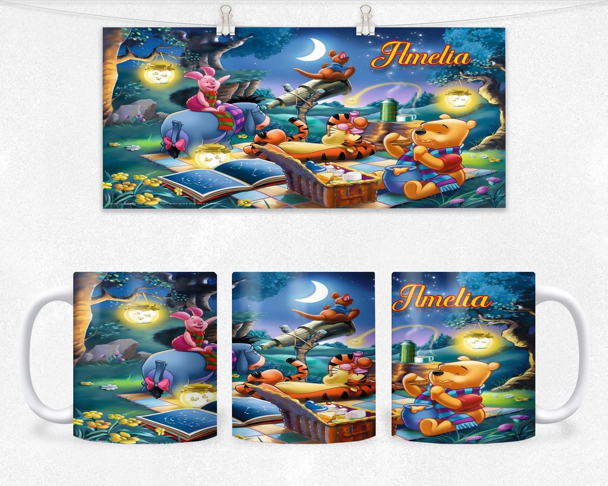Kubek Z Nadrukiem- Miś Kubuś Puchatek +Imię - Inna marka | Sklep EMPIK.COM