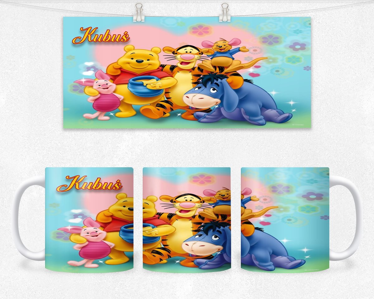 Kubek Z Nadrukiem- Miś Kubuś Puchatek +Imię - Inna marka | Sklep EMPIK.COM