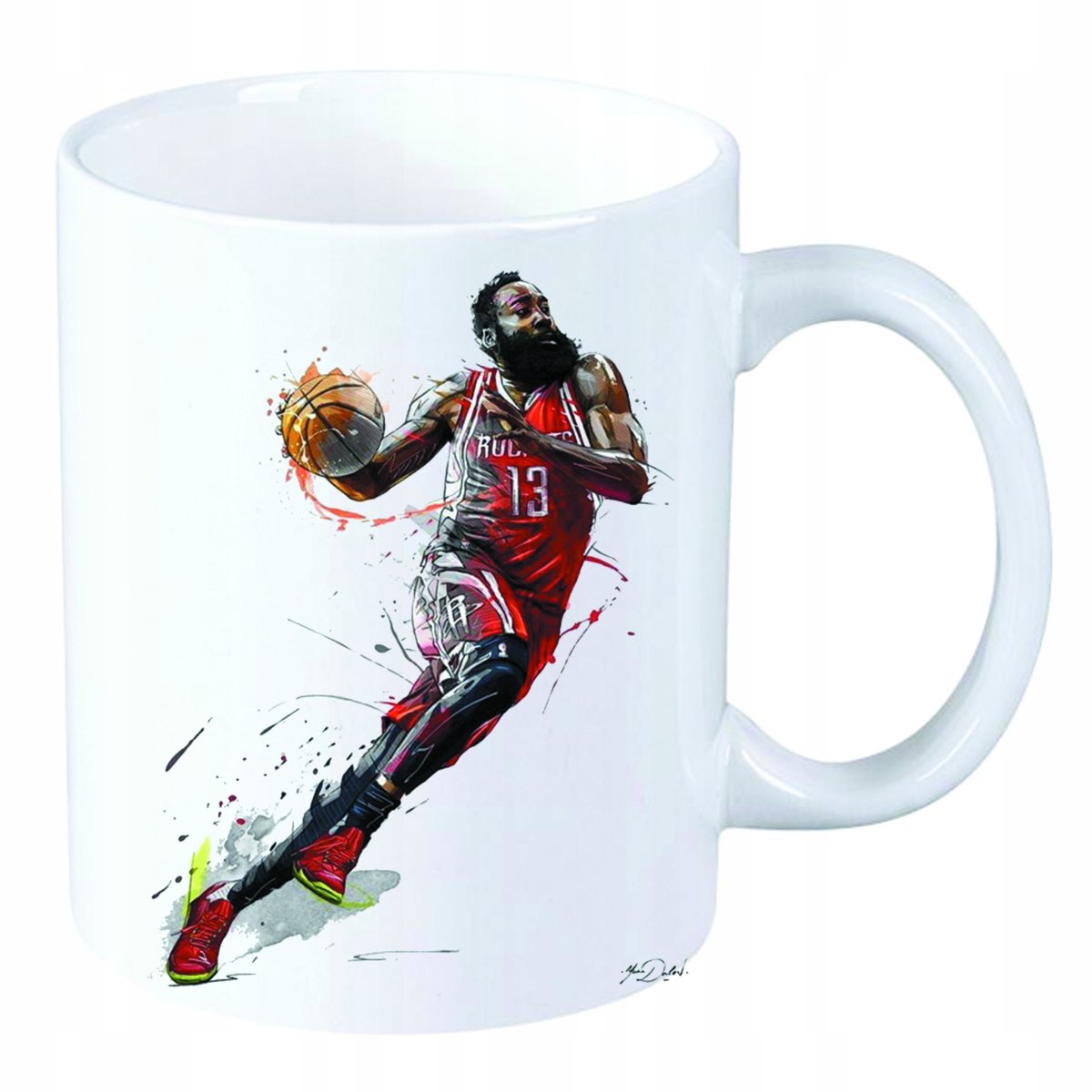 Kubek z nadrukiem NBA KOSZYKÓWKA PIŁKA - Atram | Sklep EMPIK.COM