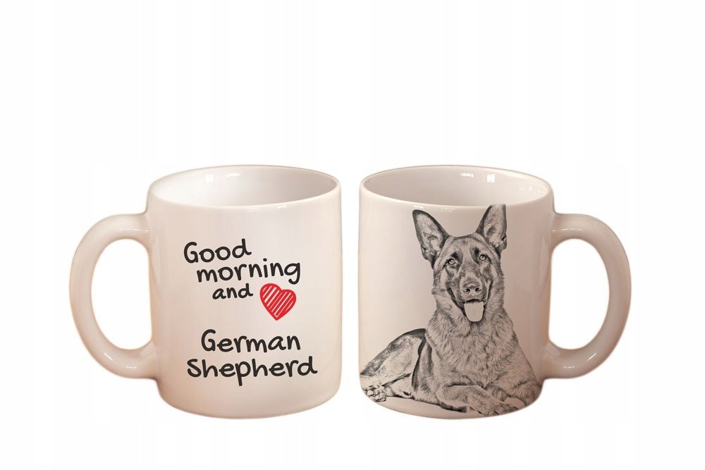Kubek z nadrukiem Owczarek niemiecki Wilczur - Art-Dog | Sklep EMPIK.COM