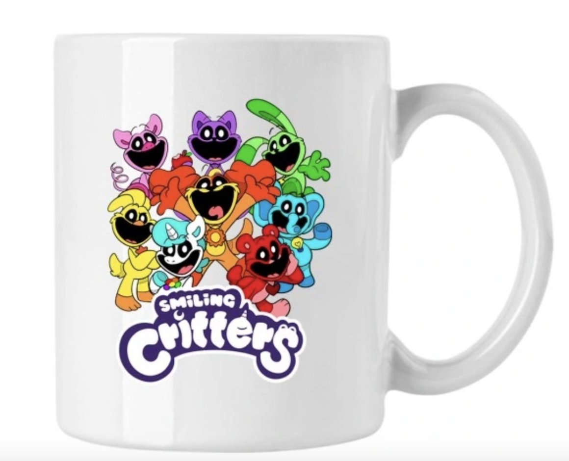 KUBEK Z NADRUKIEM Prezent smiling critters smile + IMIĘ #12 - Atram ...